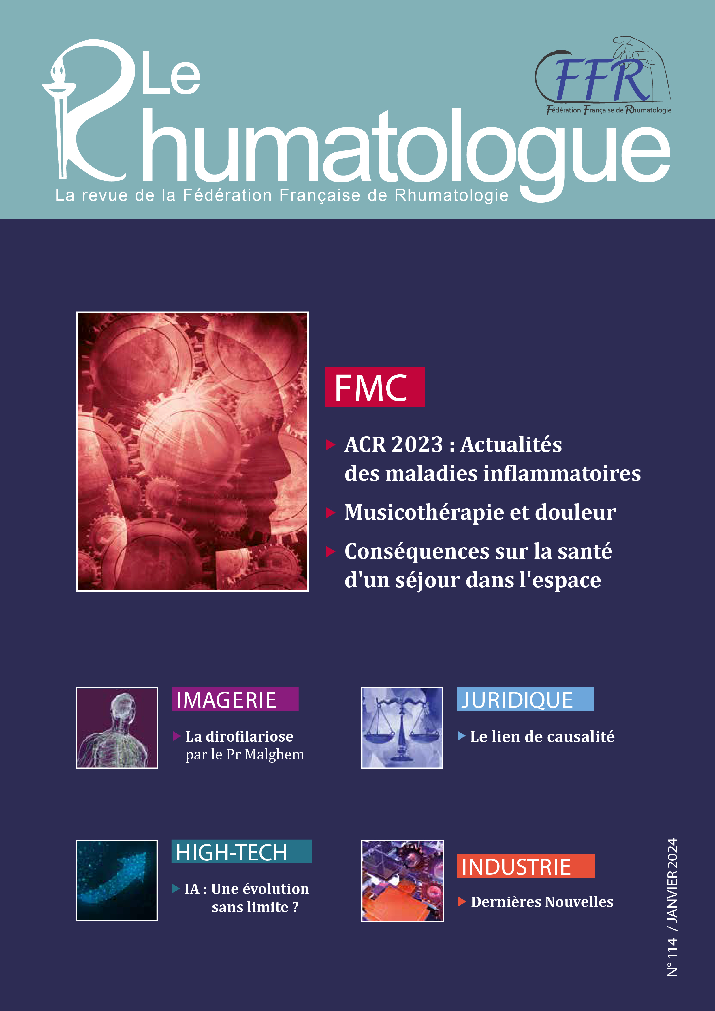La revue de la Fédération Française de Rhumatologie - Le Rhumatologue